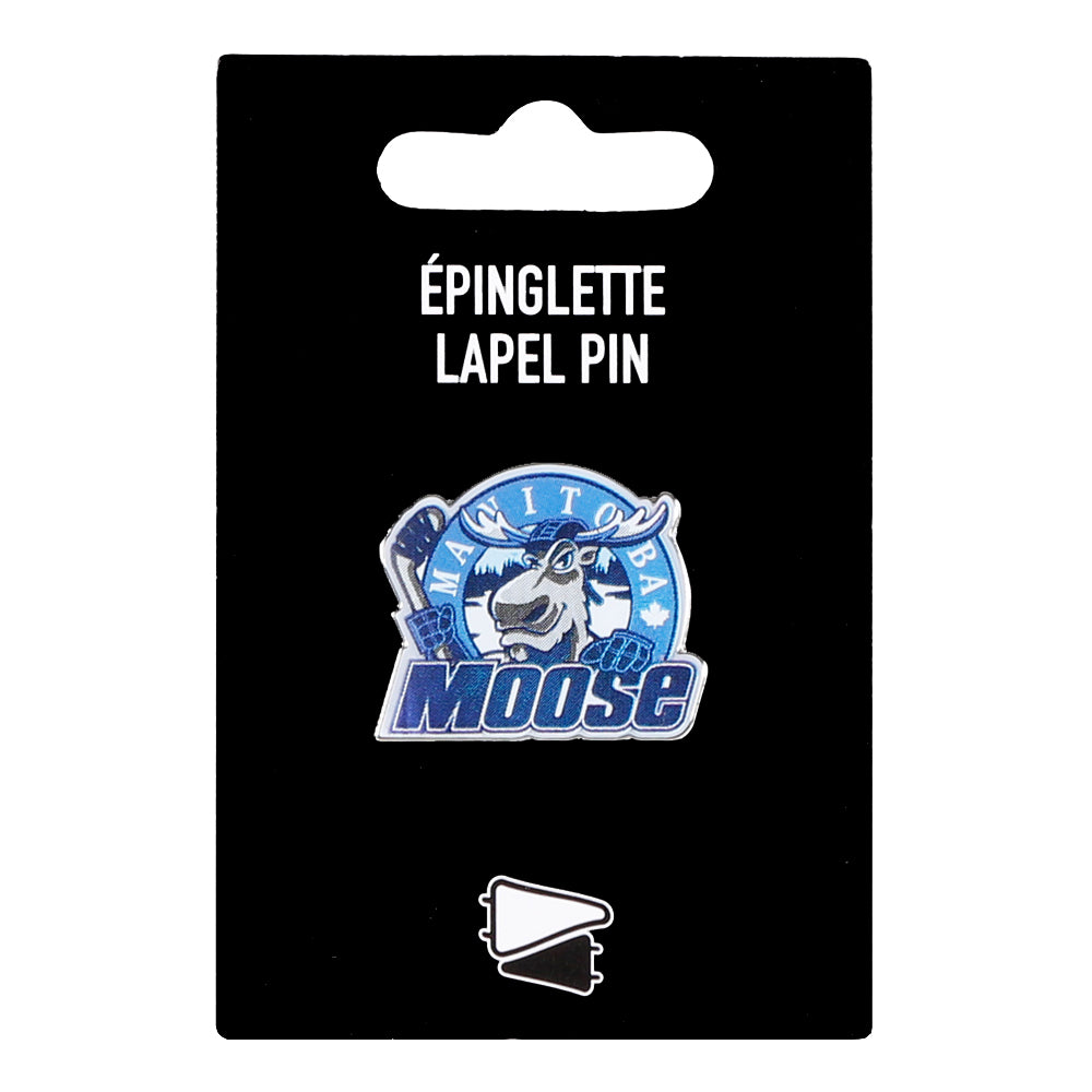 MOOSE FLIP RETRO LOGO PIN | True North Shop