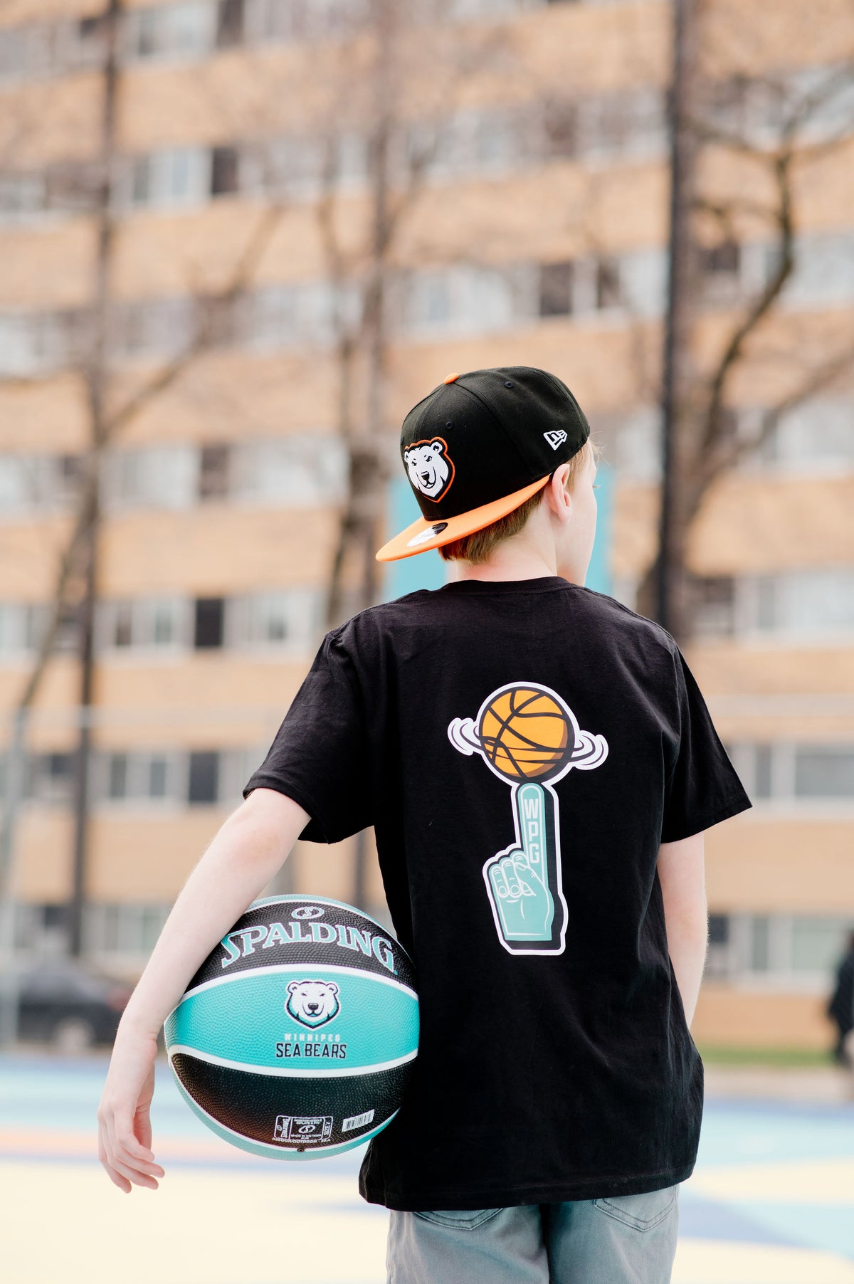 SEABEARS YOUTH FOAM FINGER TEE BLACK | True North Shop